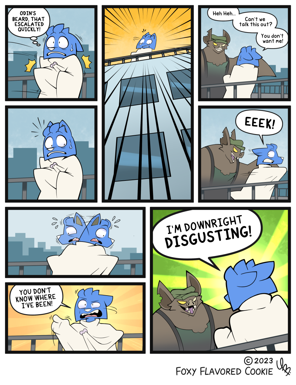 Comic 820 – Give Cooties – Foxy Flavored Cookie